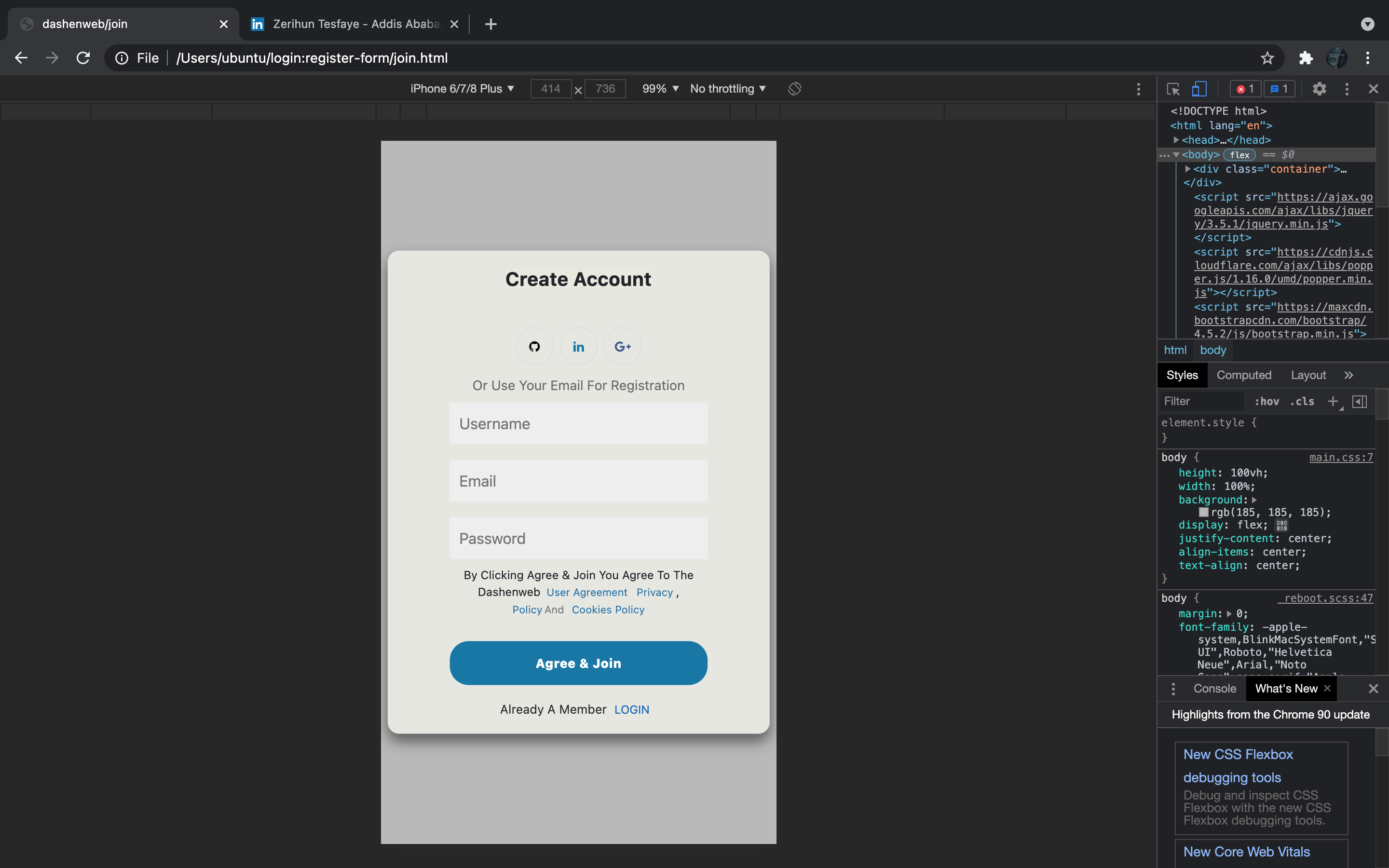 GitHub - zerihun-tesfaye/responsive-login-register-form