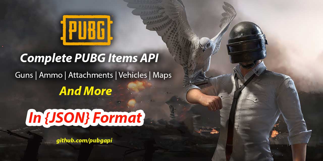 GitHub - pubgapi/v2: 🟢 For Online Purpose ️, Open-Source PUBG API for ...