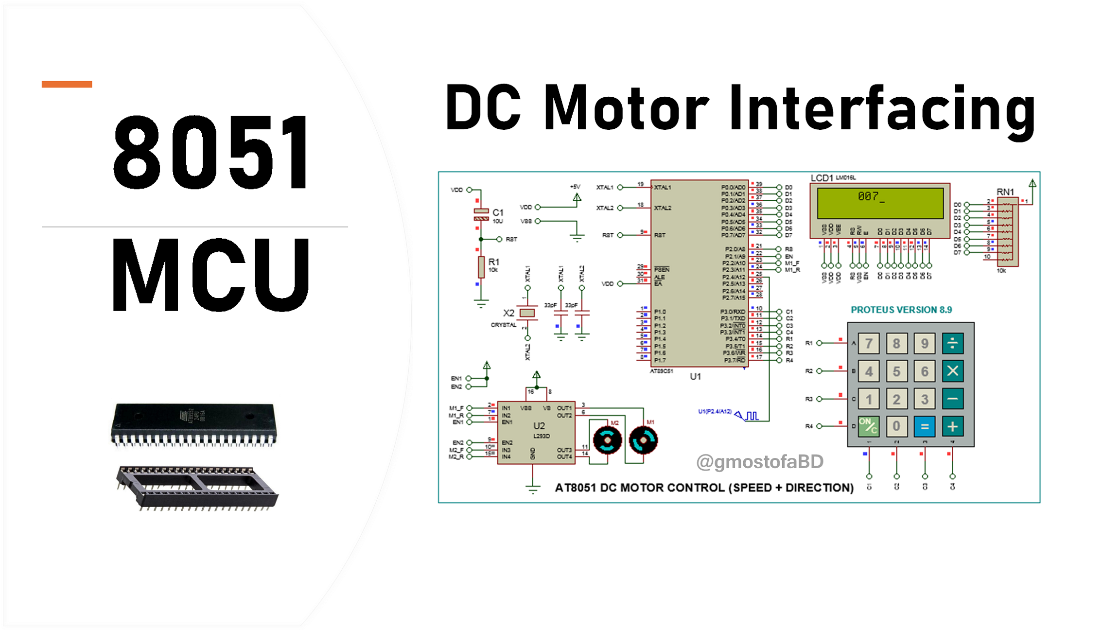 Github Gmostofabd 8051 Dc Motor 👨‍💻 This Repository Demonstrates How To Interface A Dc Motor