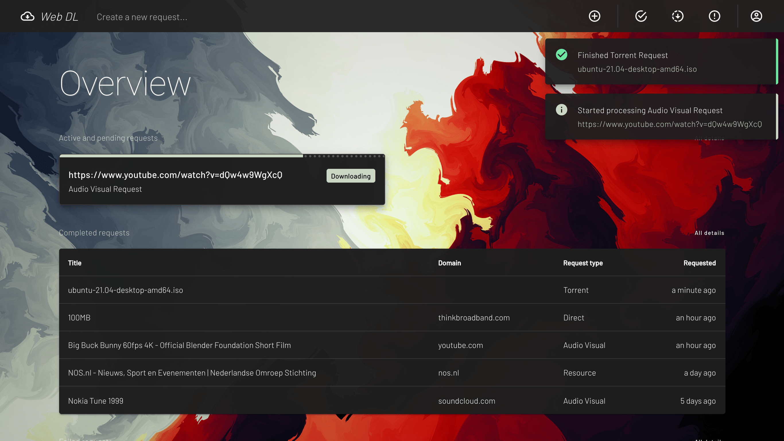 GitHub - web-dl-tools/website: Vue.js SPA Website build to fully integrate the Web DL API and ...