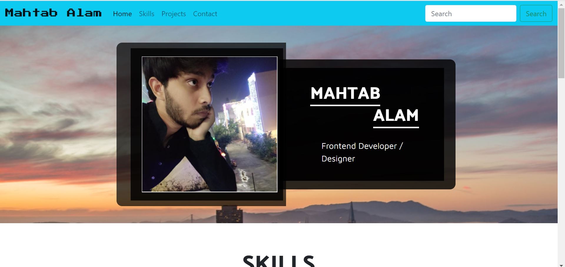 Github Me1stplease Mahtab2 Second Portfolio