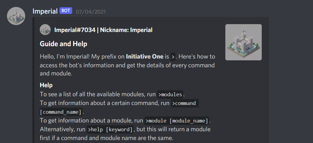 GitHub - 3than0ls/Imperial: Multi-function Discord bot.