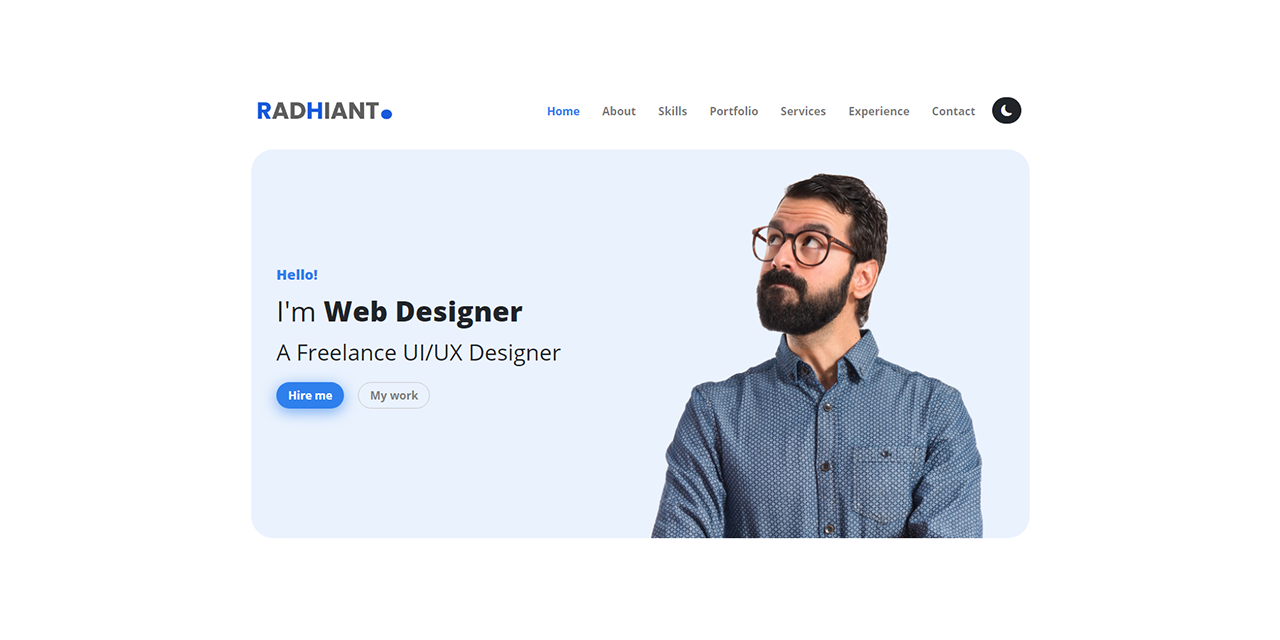 GitHub - radhiant/karya2-front-end: Personal Website Bootstrap 5 + js