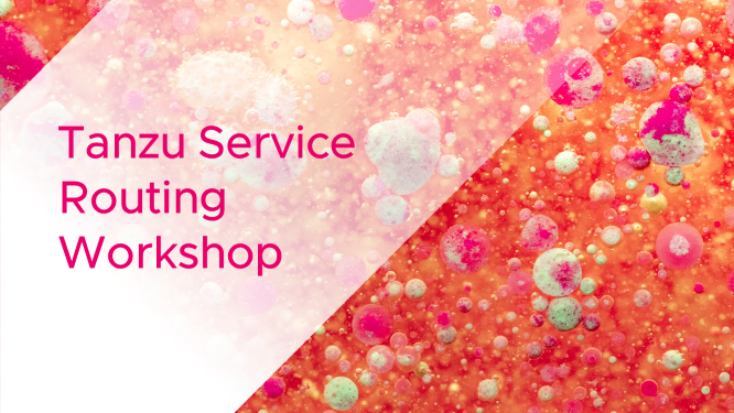 GitHub - ccollicutt/tanzu-service-routing-workshop: How do you get ...