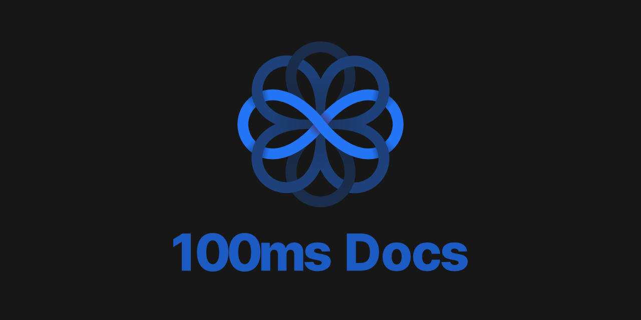 GitHub - 100mslive/100ms-docs: 🔥 Blazing fast 100ms Documentation built with nextjs, preact ...