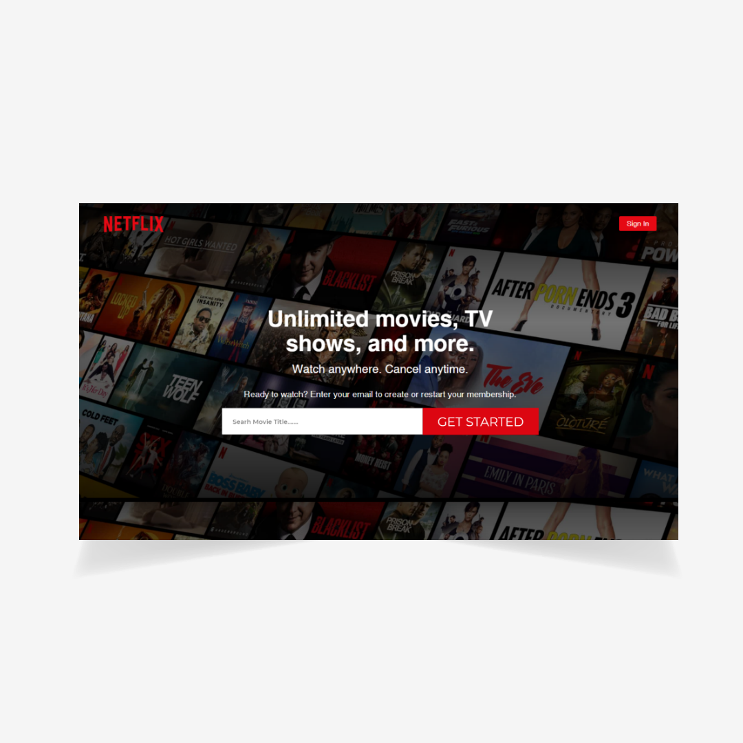 GitHub - cUpid-py/Netflix-Website-Clone: An exact design of the original Netflix website using ...