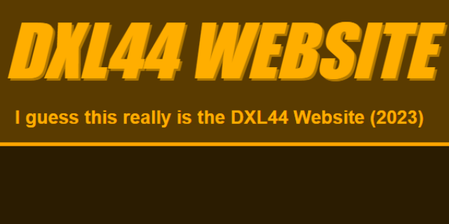 Github Dxl44 Dxl44 Github Io Personal Website