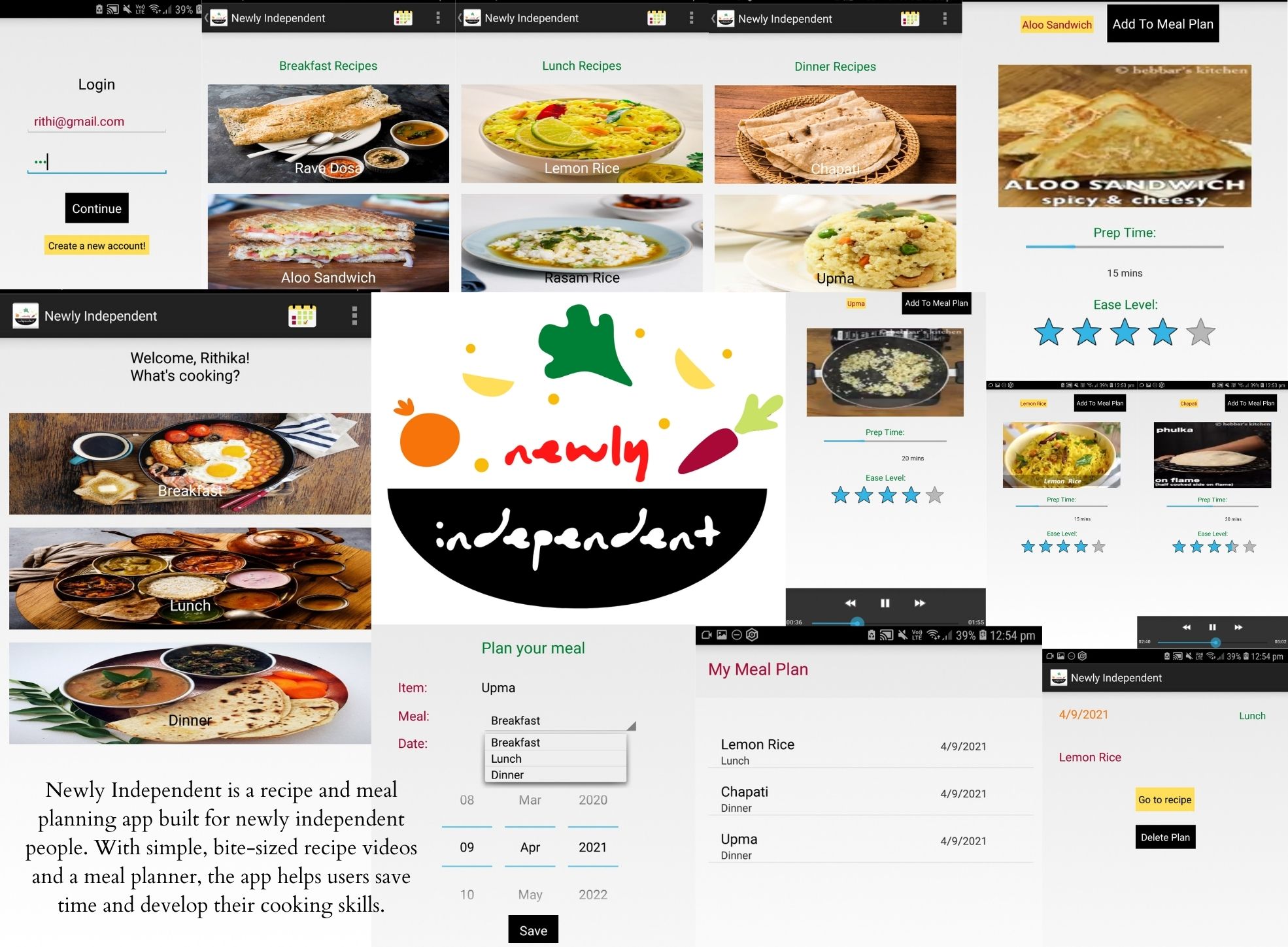 GitHub - rithika-hebbar/newly-independent-app: A recipe and meal planning Android app targeting ...