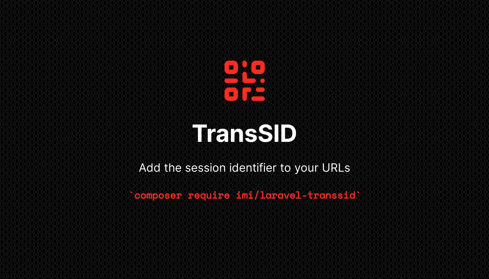 GitHub - iMi-digital/laravel-transsid: Encode Session IDs in URLs for ...