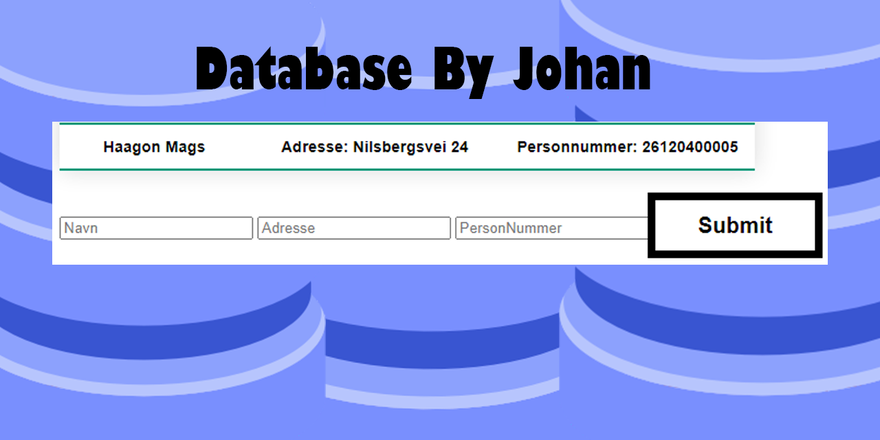 GitHub - Swifu69/databaseOppgave: This is a school project i had a bad ...
