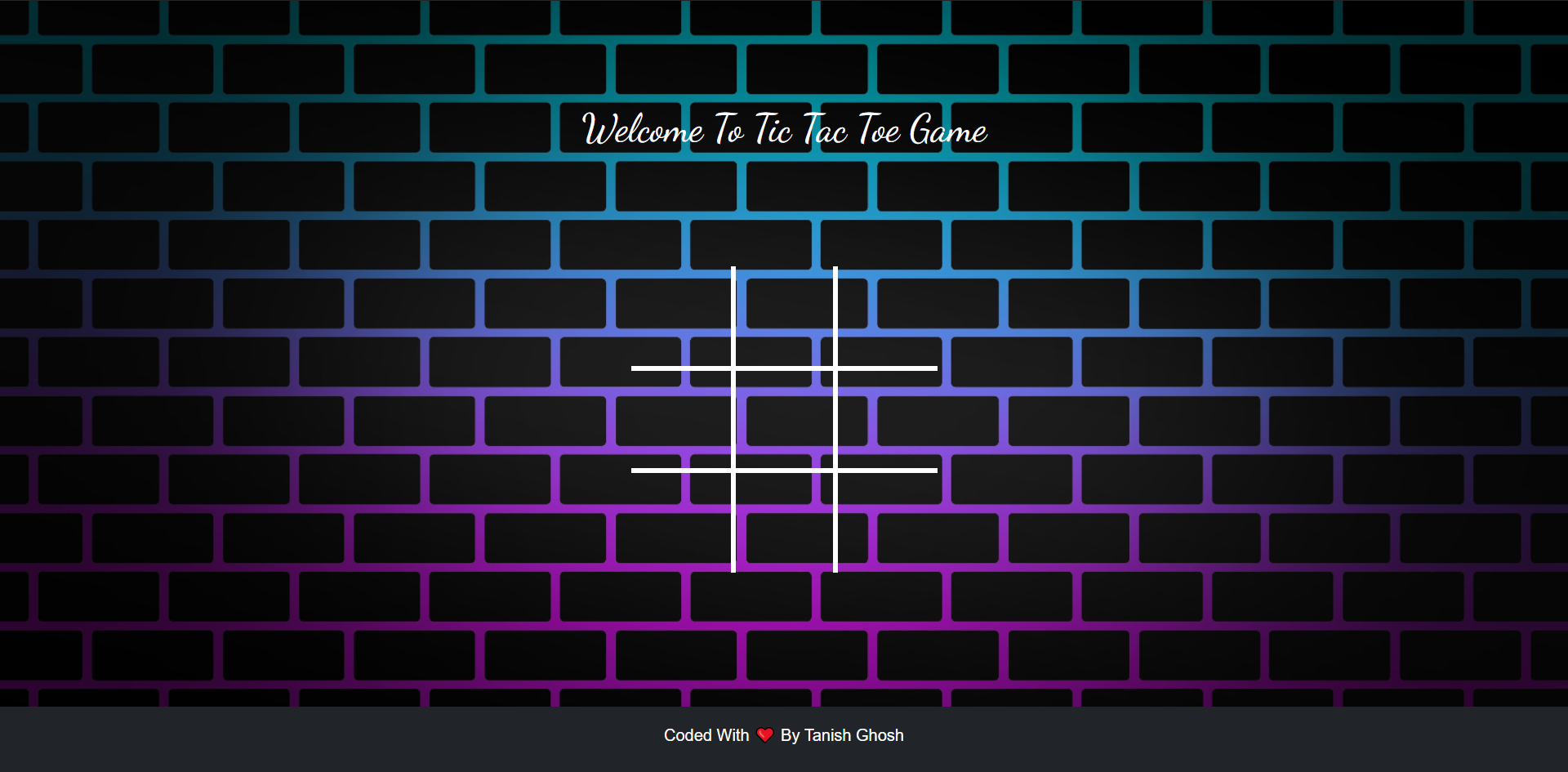 GitHub - codrTanish/Tic-Tac-Toe