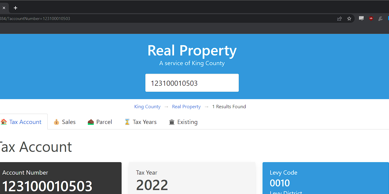 GitHub - uncheckederror/RealProperty: A generic reimplementation of King County's eRealProperty ...