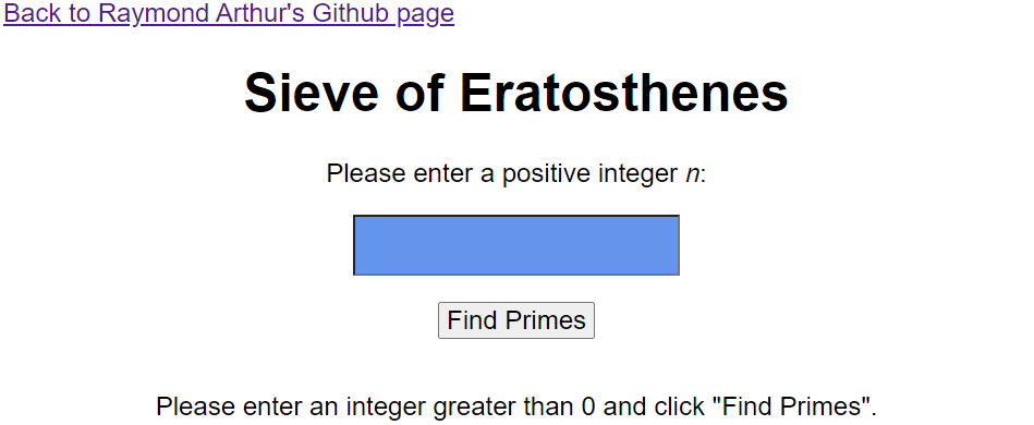 GitHub - RaymondArthur/PrimeNumberSearch: ReactJS and JavaScript ...