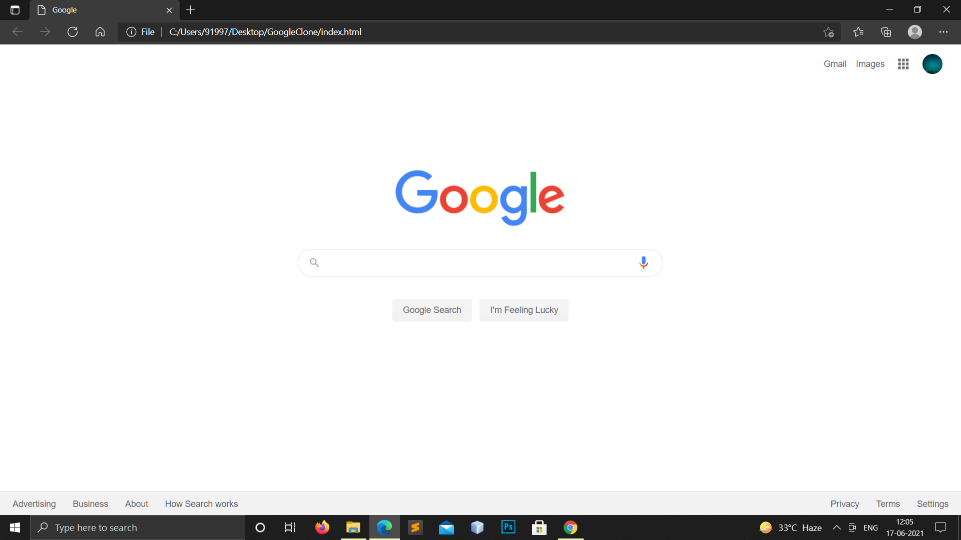 GitHub - chetnagrover00/GoogleClone