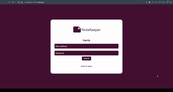 GitHub - iamshivamnanda/NoteKeeper