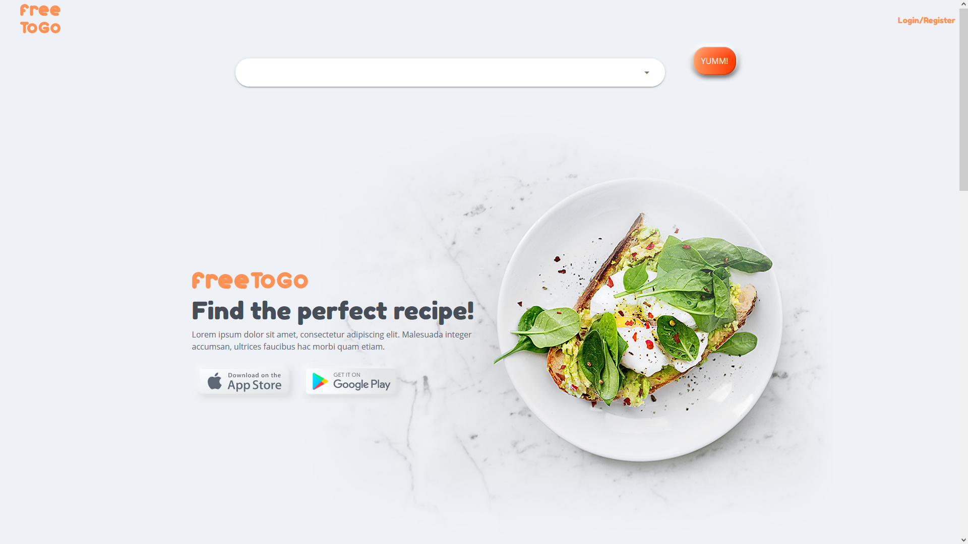 GitHub - L0th0mat1c/FreeToGo: School Project - Web and mobile app for manage foods at home ...