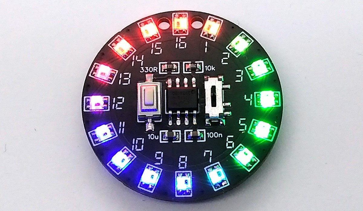 GitHub - wagiminator/ATtiny13-TinyBling: It just does bling bling ...