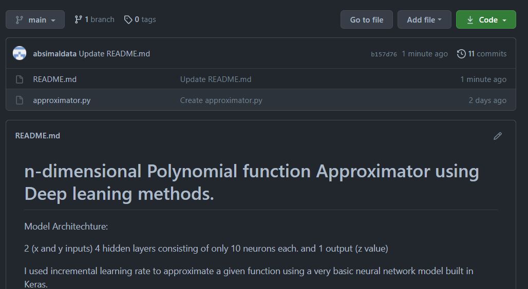 Github Absimaldatafunction Approximator Polynomial Function Approximator 8929