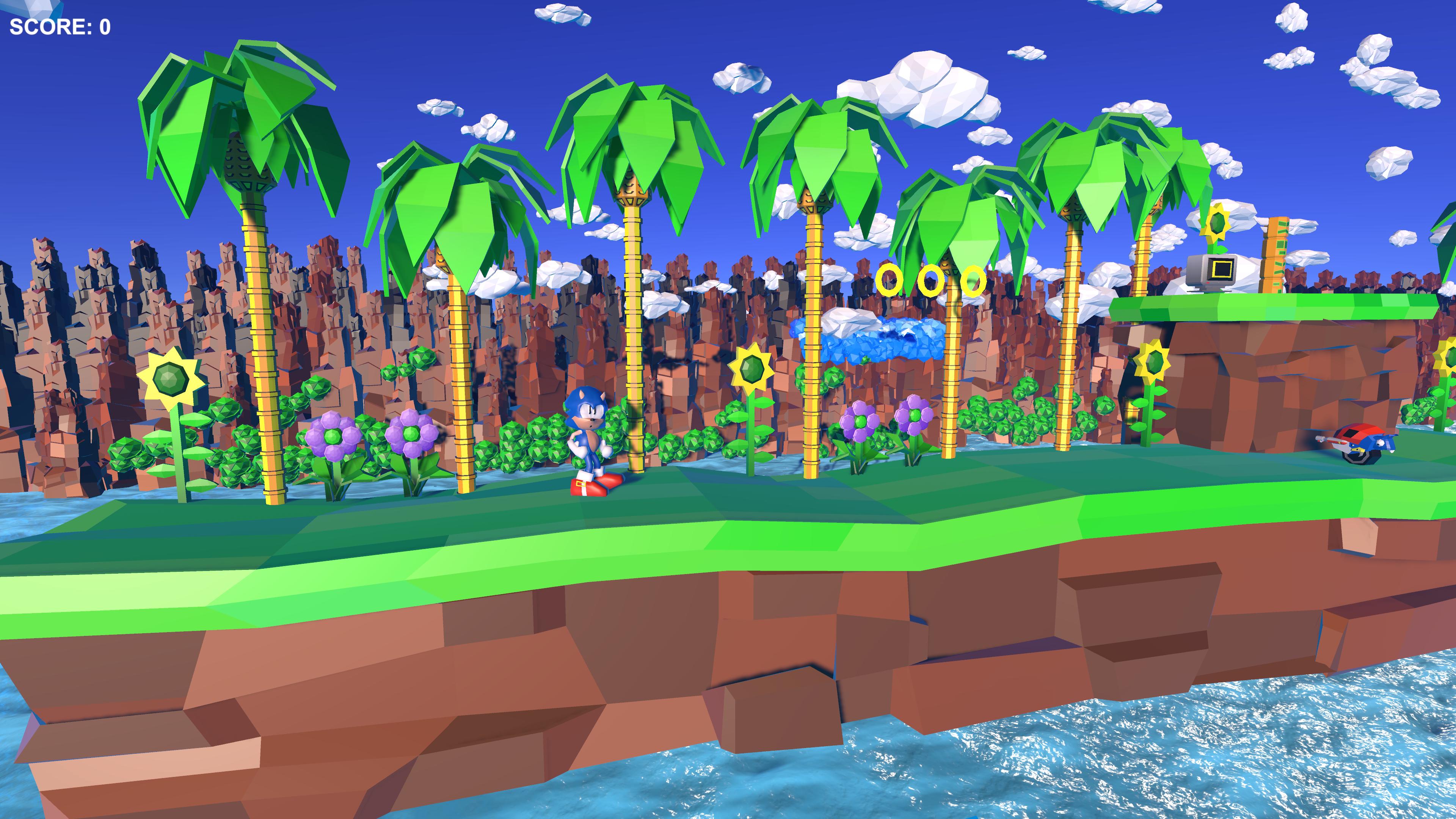 GitHub - Fernanda-3d/Sonic-lowpoly-Fan-Game