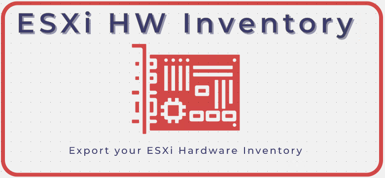 GitHub - julianoabr/ESXi-HardwareInventory: PCI Devices Inventory