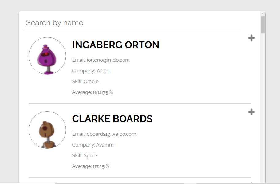 GitHub - Qarola/Students-Profiles: This is a web app built with React ...