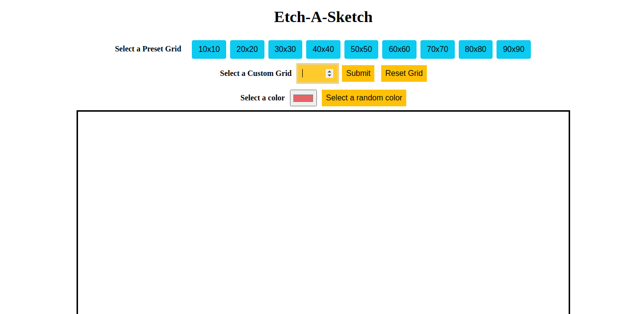 GitHub - RazvanBugoi/etch-a-sketch: A dynamically created drawing board ...