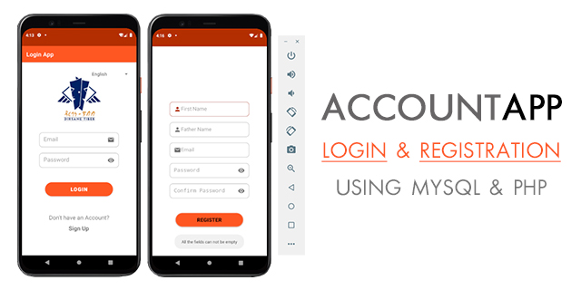 GitHub - addispupi/AccountApp: An Android MySQL integrated login and ...
