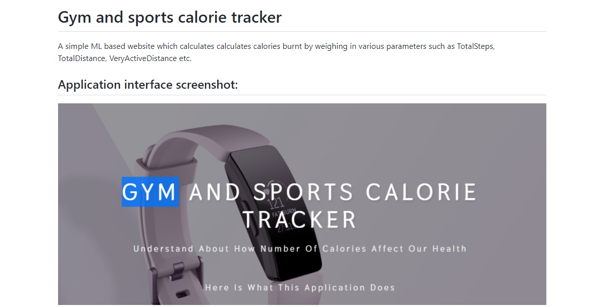 GitHub - sagar61205/Gym-and-sports-calorie-tracker: Readme