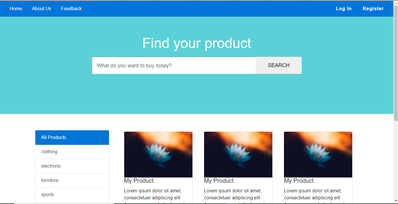 Github Saurabhp17simple Shopping Template Website To Deploy On Heroku