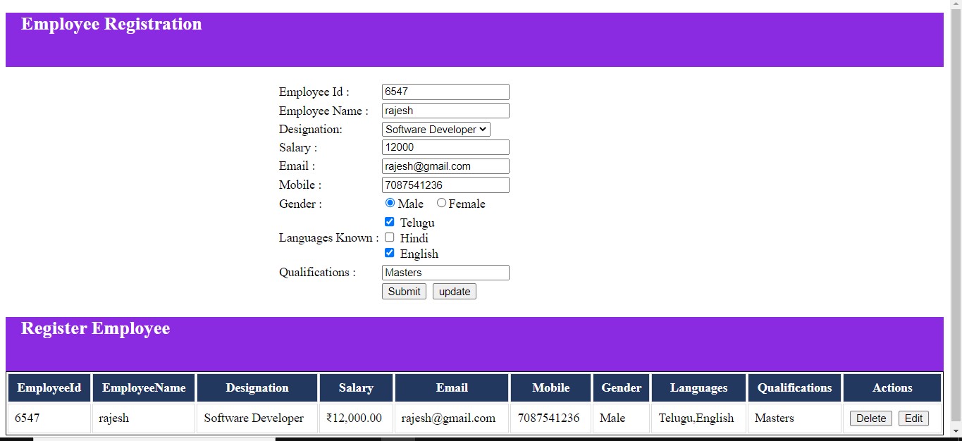 GitHub - SankeerthGunnala/EmployeeDataApplication