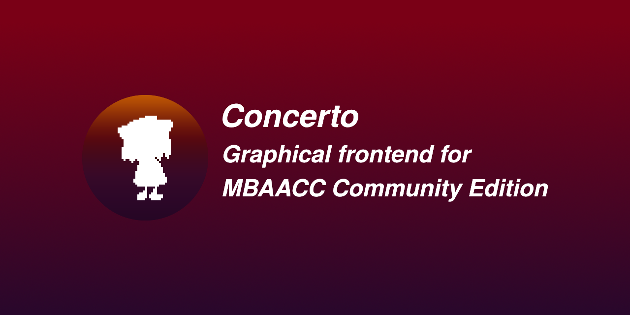 GitHub - shiburizu/concerto-mbaacc: Graphical frontend for MBAACC Community Edition