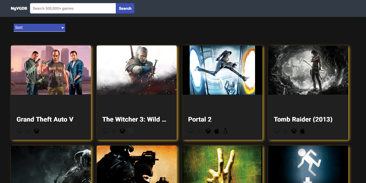 GitHub - imrobbin/ng-video-games-db: A simple angular app to create new ...