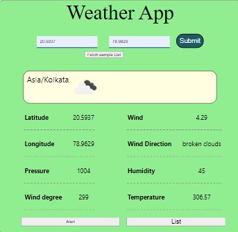 GitHub - KONE1998/WeatherApp: Weather app using react