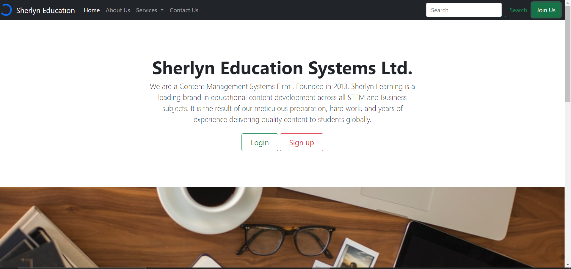 GitHub - paras-gupta0108/sherlyneducation: A simple and fully responsive website for an organization