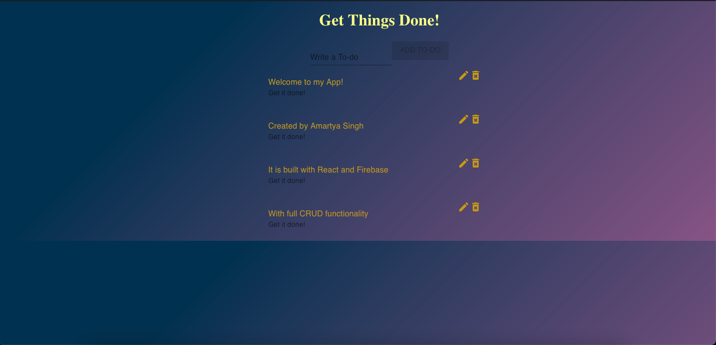 Github Decocereustodo React App