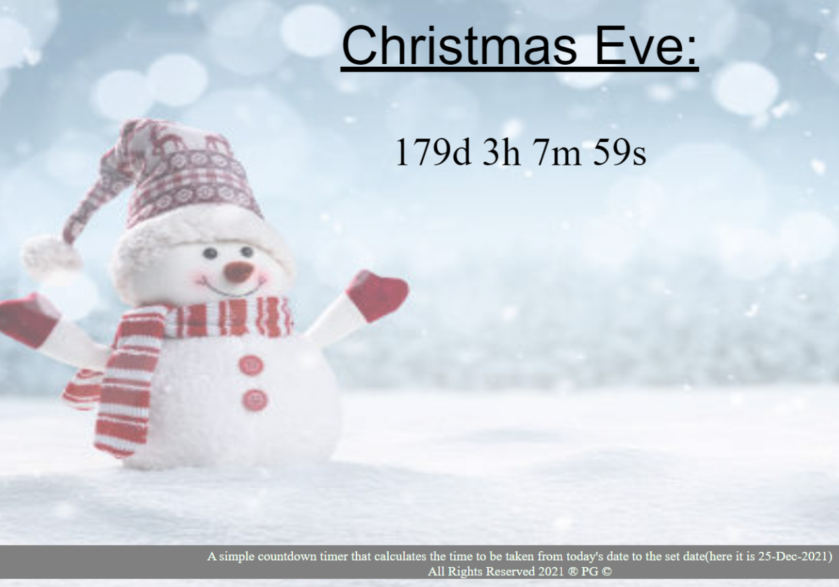 GitHub - paras-gupta0108/A-Countdown-Timer