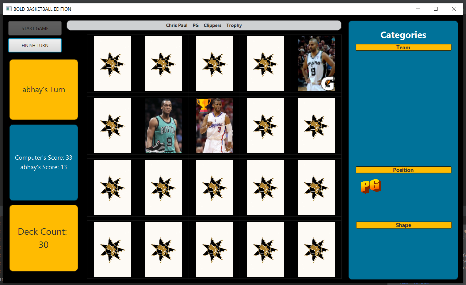 GitHub - abhay1105/NBA-Player-BOLD-Matching-Game: A fun take on the ...