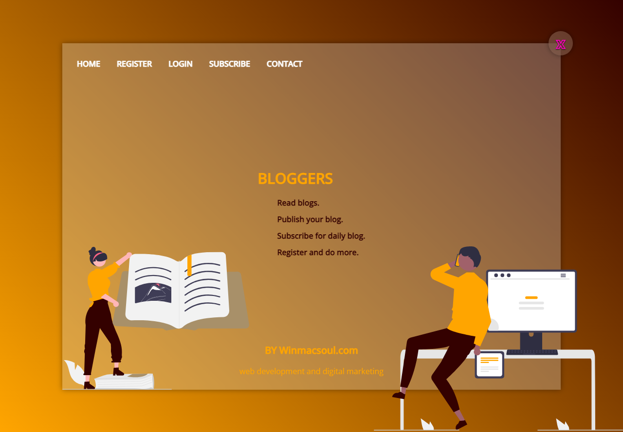 GitHub - TadesseDev/Bloggers: Blogger is a website design with aim of ...