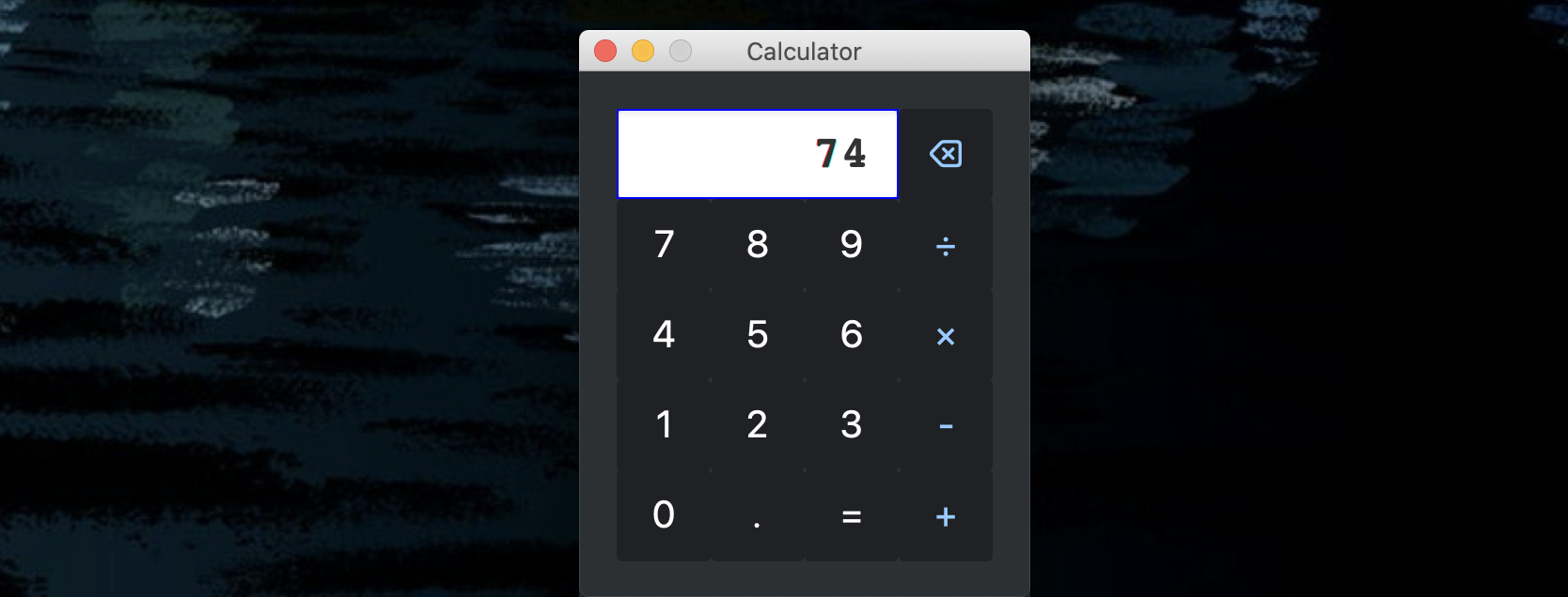 GitHub - j-gonzalez1/DesktopCalculator