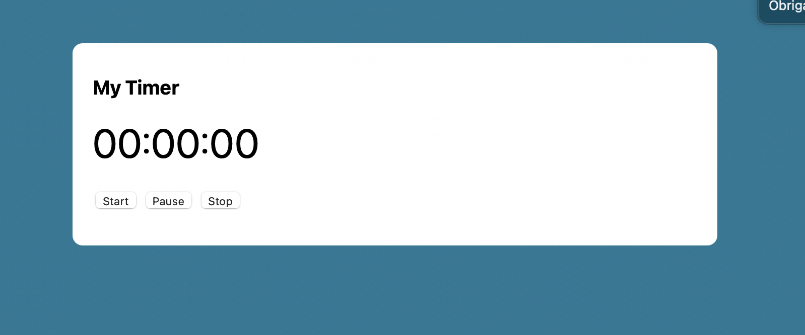 GitHub - kevinpiovezan/mytimer: Hi! This time I made a simple yet functional timer using ...