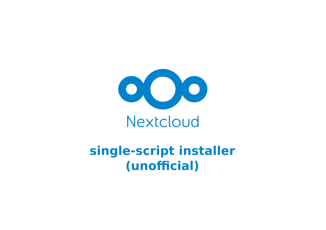 Github Chr15mnextcloud Installer Script Install Nextcloud On An 
