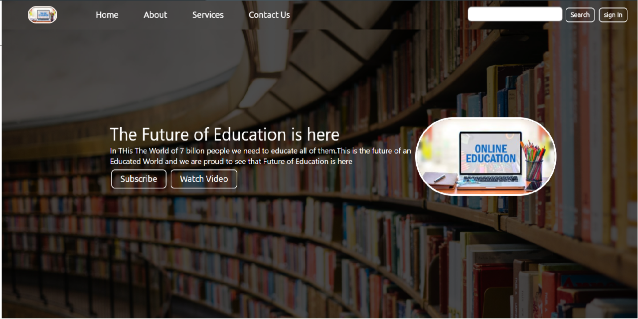 GitHub - ZaidRais/iEducation: this website is developed just to show my skill in web development ...