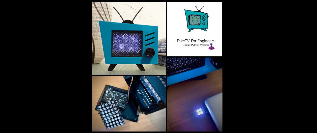 GitHub - CedarGroveStudios/NotFlix: A CircuitPython derivative of Phil Burgess' Fake TV for ...