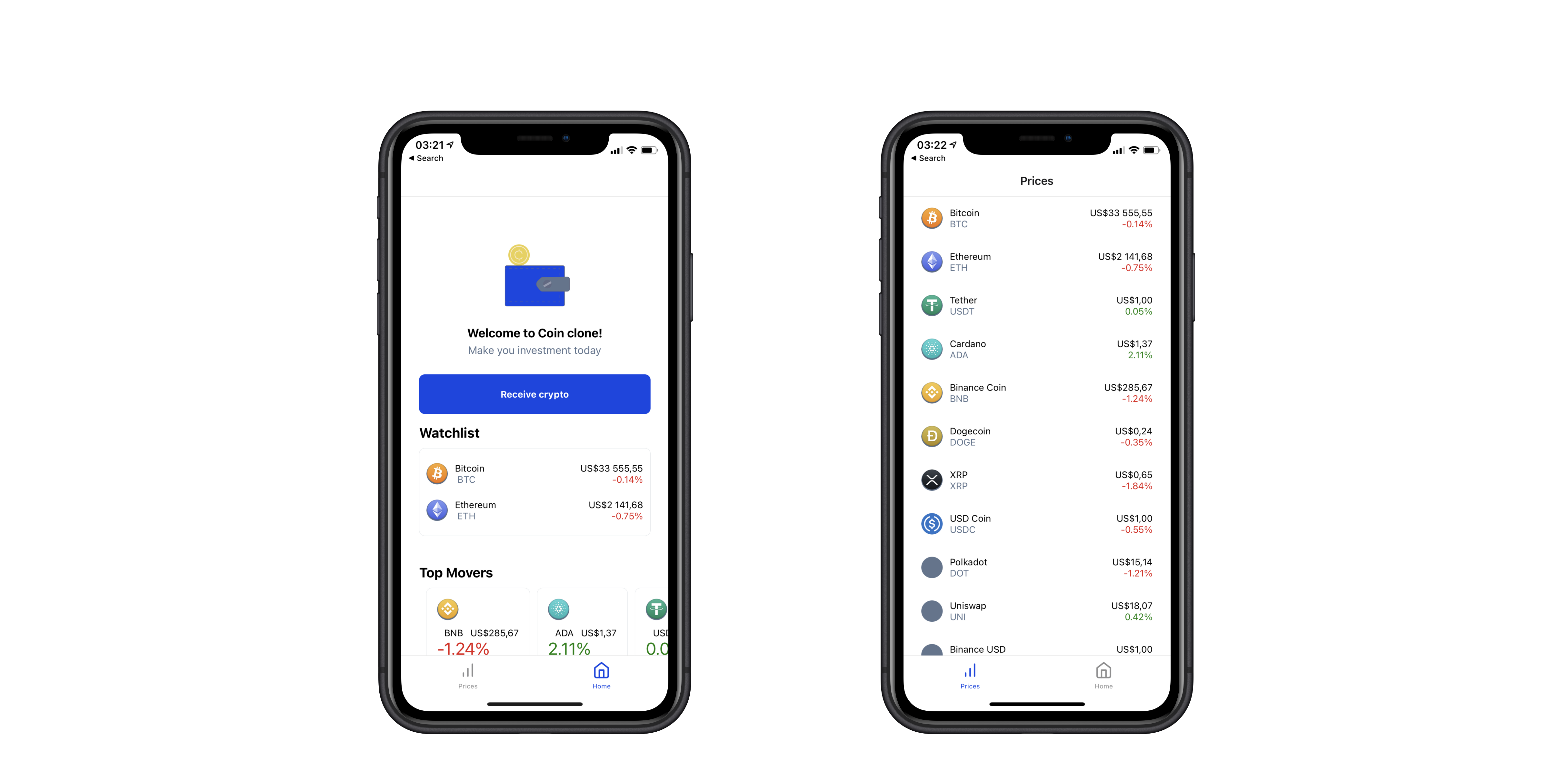 GitHub - brunokiafuka/coinbase-clone