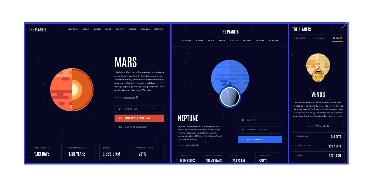 GitHub - davidrhyne/planets-fact-site: frontendmentor.io project ...