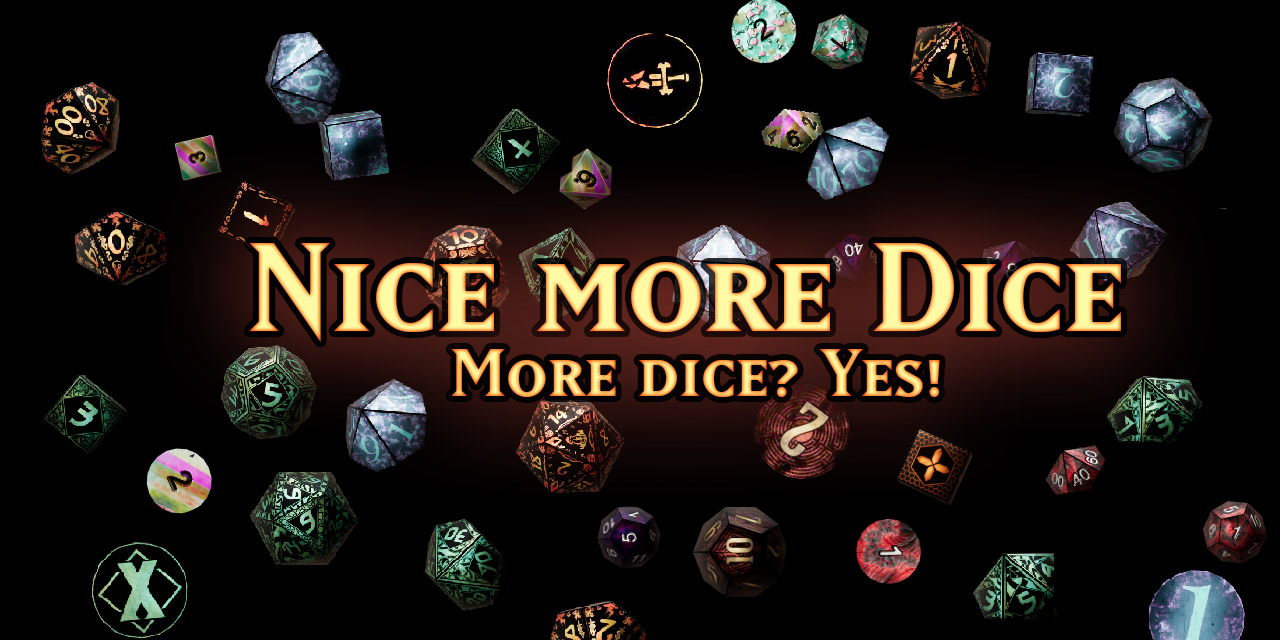 GitHub - LyncsCwtsh/fvtt-module-nice-more-dice: Addon to Dice so Nice ...