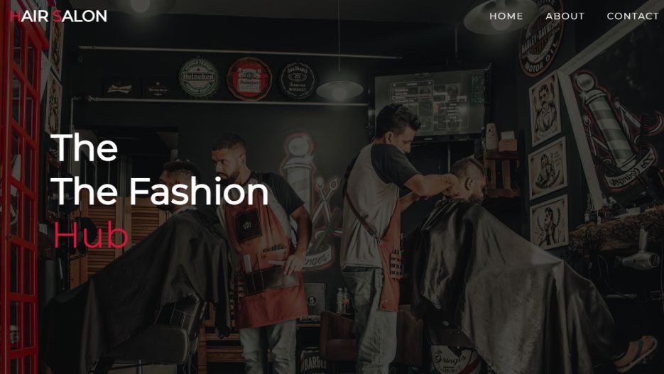 GitHub - Nitinbhojsingh/Hair-salon-website: Hi, This is my first hair ...