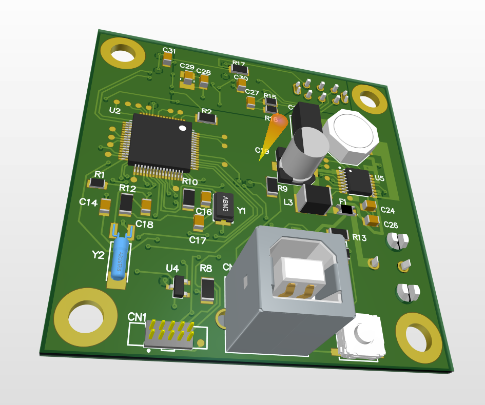 GitHub - gauravdaura/PCB-Processor-and-USB-Interface: A 4-layer printed ...