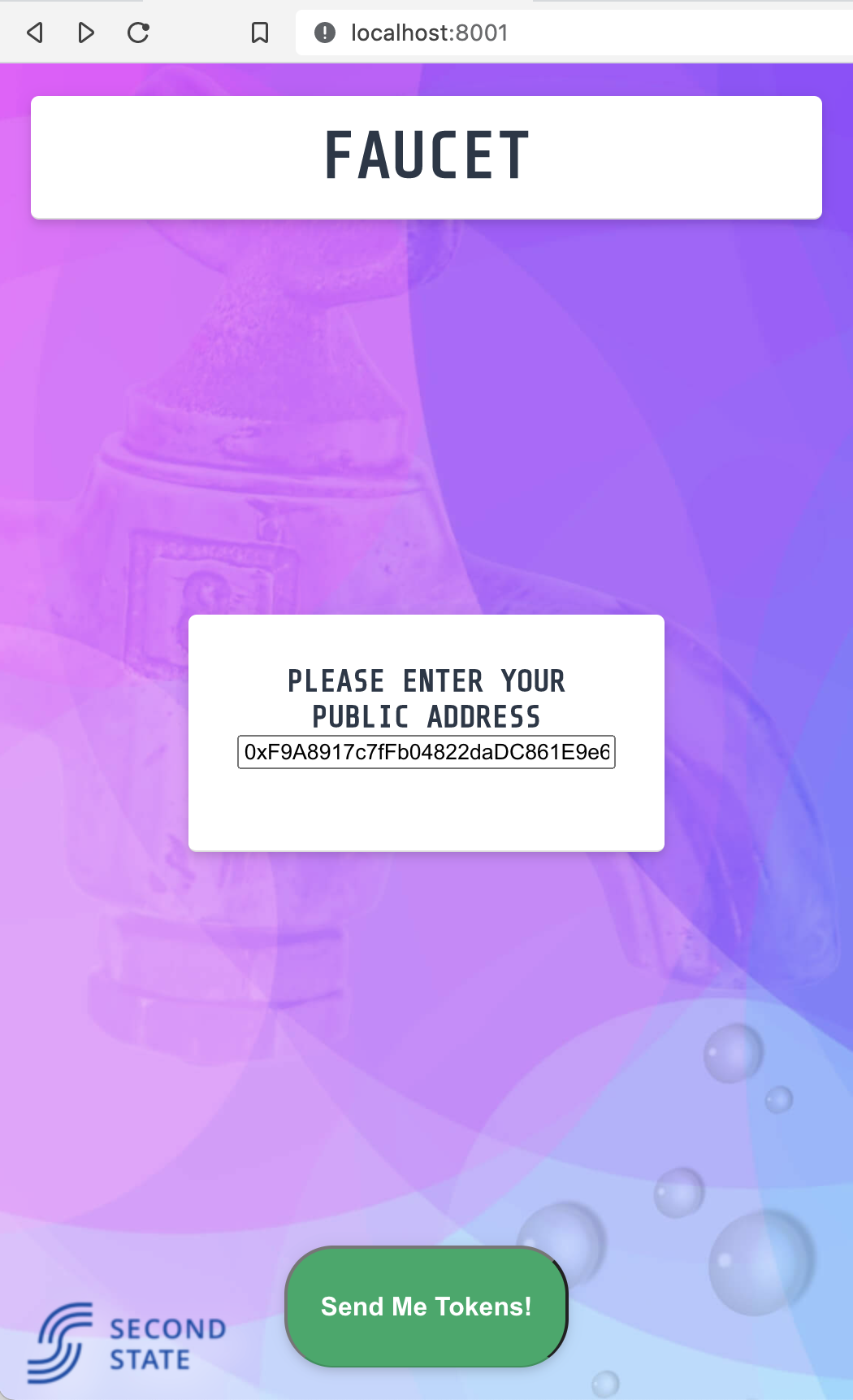 GitHub - second-state/universal-faucet: This software provides users ...