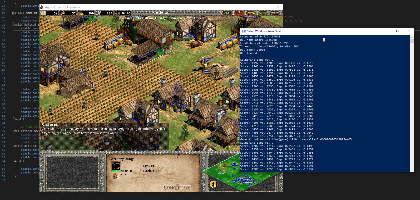 GitHub - kachayev/pyage2: "Age of Empires II" Learning Environment